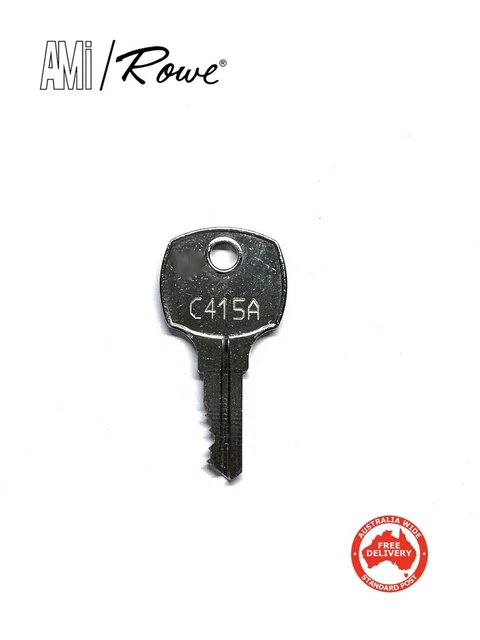 ROWE AMI JUKEBOX #C415A Cabinet Master Key-Suits Many Models $22.00 ...
