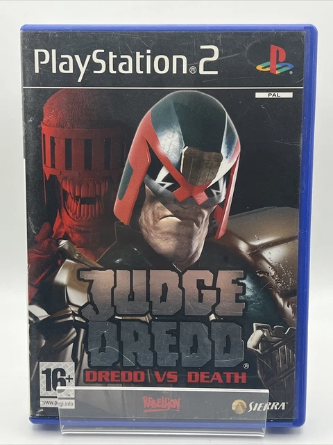 PS2 JUDGE DREDD: Dredd vs Death Game Playstation PAL UK VERSION $39.95 ...