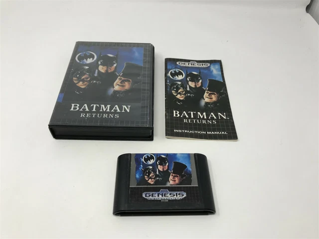 BATMAN RETURNS - Sega Genesis - Complete in box CIB - $34.99 - PicClick CA