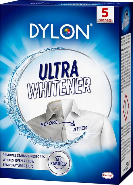 DYLON ULTRA WHITENER Laundry Stain Remover – Revives Whites, Removes ...