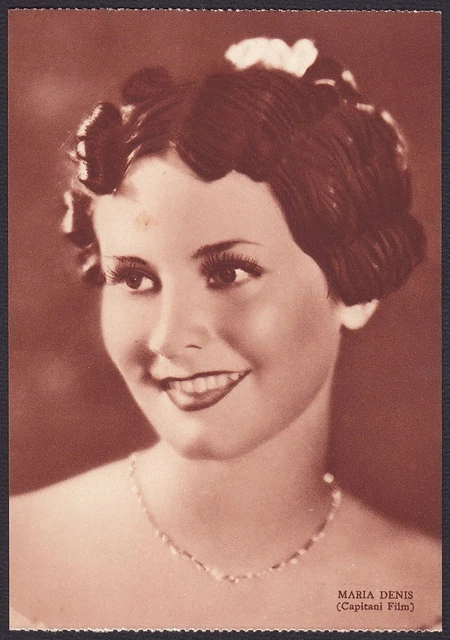 MARIA DENIS 01 ATTRICE ACTRESS CINEMA MOVIE STAR Cartolina NON ...