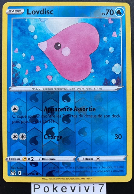 POKEMON CARD LOVDISC 038/196 REVERSE Sword & Shield 11 EB11 EN NEW £1. ...