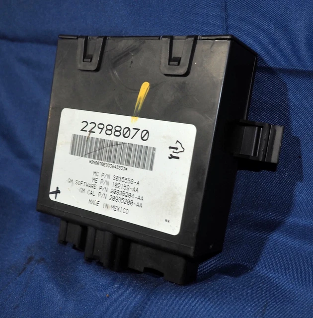 2009-2017 CHEVY TRAVERSE GMC Acadia Buick Enclave Hayon Contrôle Module ...