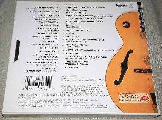 GEORGE BENSON - ANTHOLOGIE-2CD - (Soul-Jazz, Smooth Jazz, Latin Jazz, Fusion) EUR 13,13 ...