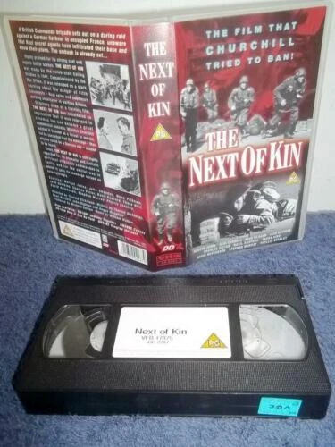 THE NEXT OF Kin - The Film Churchill Tried To Ban - Vhs Pal (Uk) Video ...