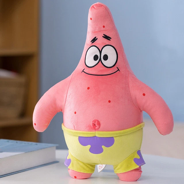 SPONGEBOB PLUSH TOY Teddy Kids Cartoon Gift Soft Stuffed Doll Patrick ...