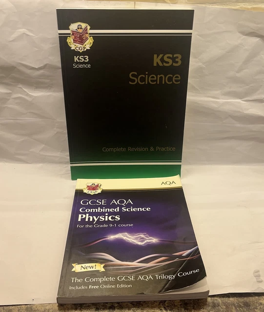 KS3 SCIENCE COMPLETE Revision & Practice Book & GCSE Physics Book by CGP Books £12.25 - PicClick UK