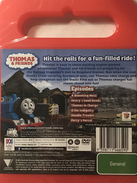 THOMAS & FRIENDS: Thomas In Charge (DVD, Region 4, New And Sealed) $24. ...