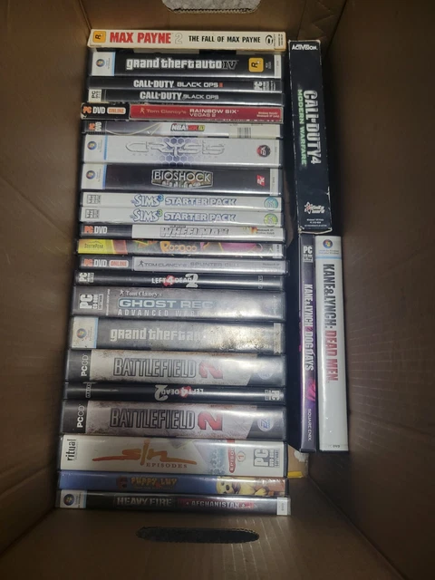 HUGE PC GAME Lot, Vintage Great Games $100.00 - PicClick CA