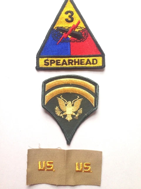 ELVIS PARADE UNIFORM Military Embroidered Patches Rank Badge Set Fancy ...