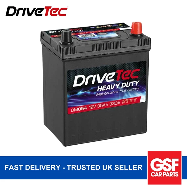 DRIVETEC CAR BATTERY DM054 12V 35Ah 330A For Suzuki Baleno 1.3 i 16V 1. ...