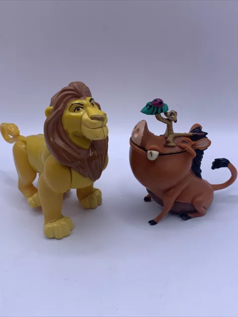 VTG DISNEY THE Lion King Mufasa Timon Pumbaa Figures PVC Burger King ... VTG DISNEY THE Lion King Mufasa Timon Pumbaa Figures PVC Burger King ...