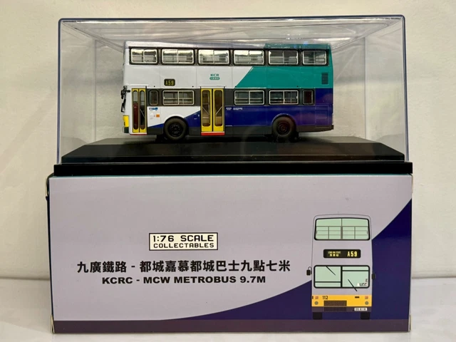 1/76 KCRC MCW Metrobus Hong Kong Kowloon Canton Railway Co HK Bus Model ...