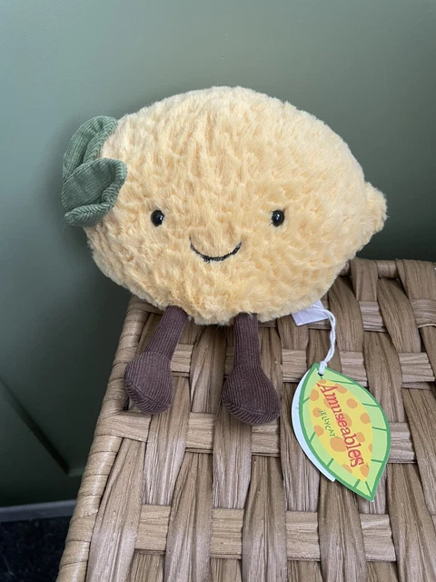 JELLYCAT SMALL AMUSEABLE Lemon £25.00 - PicClick UK