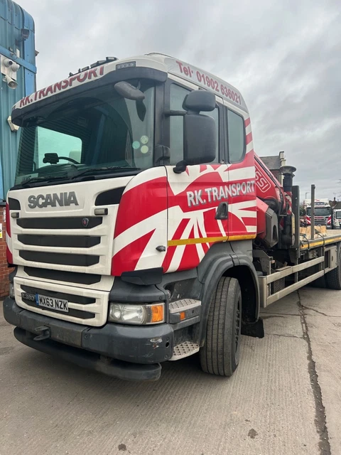 SCANIA R360 CRANE lorry Draw bar spec £30,000.00 - PicClick UK