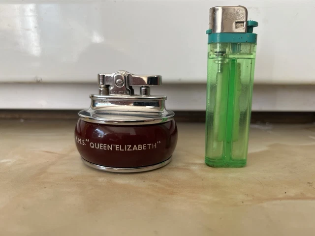 VINTAGE ROLSTAR RMS Queen Elizabeth Table Lighter £14.23 - PicClick UK