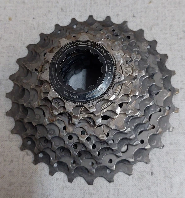 SHIMANO CASSETTE DURA Ace 11-28 11-fach CS-R9000 gebraucht EUR 42,49 ...