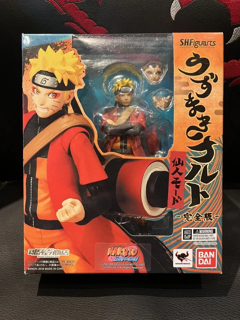 SH FIGUARTS NARUTO Shippuden Naruto Uzumaki Sennin Mode (Sage Mode) £ ...