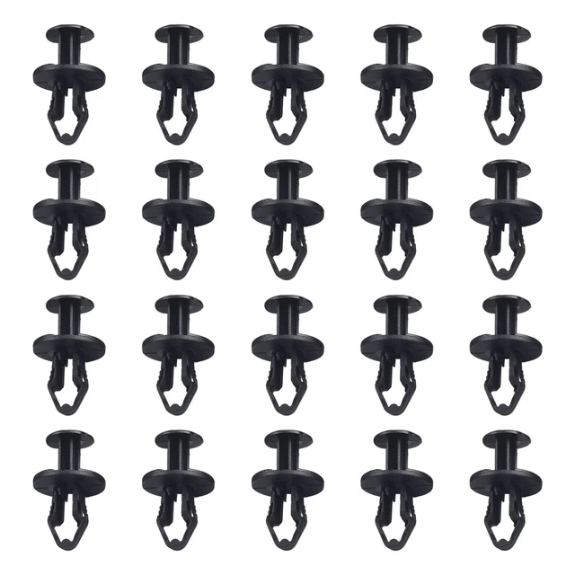 CLIPS RIVETS DE soubassement noir premium pour Tesla modèle 3 lot de 20 ...