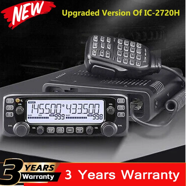 FOR ICOM IC-2730E Dual Band Transceiver VHF/UHF Dual Band Mobile Radio ...