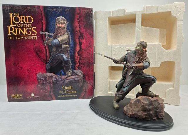 LORD OF THE Rings Gimli Son of Gloin 1/6 Scale Figure Statue LOTR ...