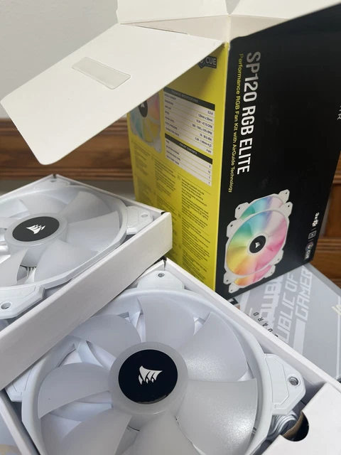 CORSAIR ICUE SP120 RGB ELITE System cabinet fan kit 120 mm Bianche EUR ...