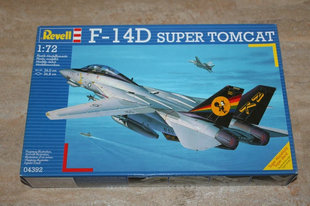 REVELL 04392 GRUMMAN F-14D Super Tomcat 1:72 NEU mit OVP EUR 34,95 ...