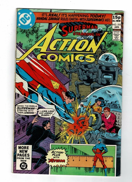 DC COMICS - Superman Starring in Action Comic Vol. 44 No. 515 January ...