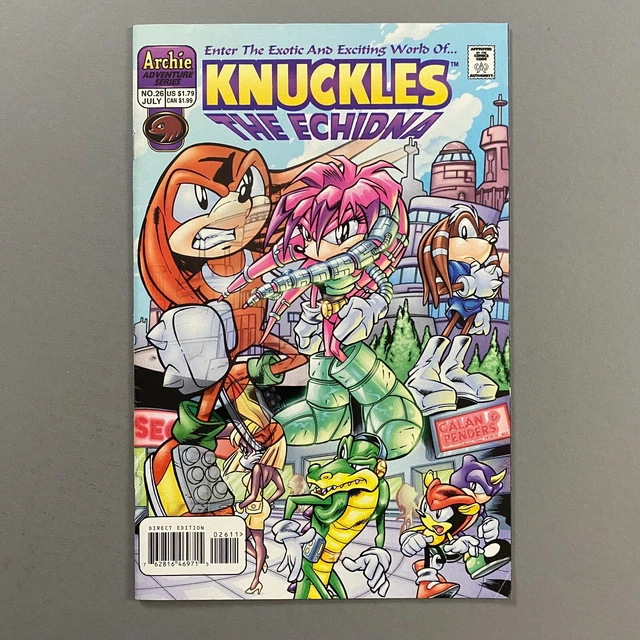 KNUCKLES THE ECHIDNA 26 Sonic The Hedgehog (1999, Archie Comics) EUR 17 ...