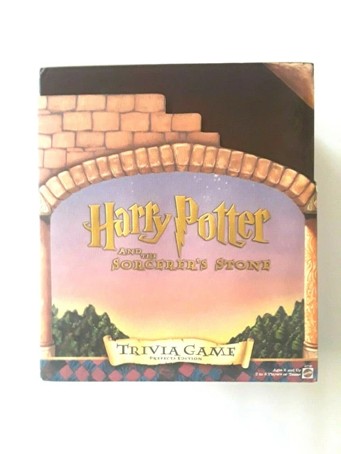 HARRY POTTER AND The Sorcerers Stone Trivia Game, Prefects Edition £7. ...