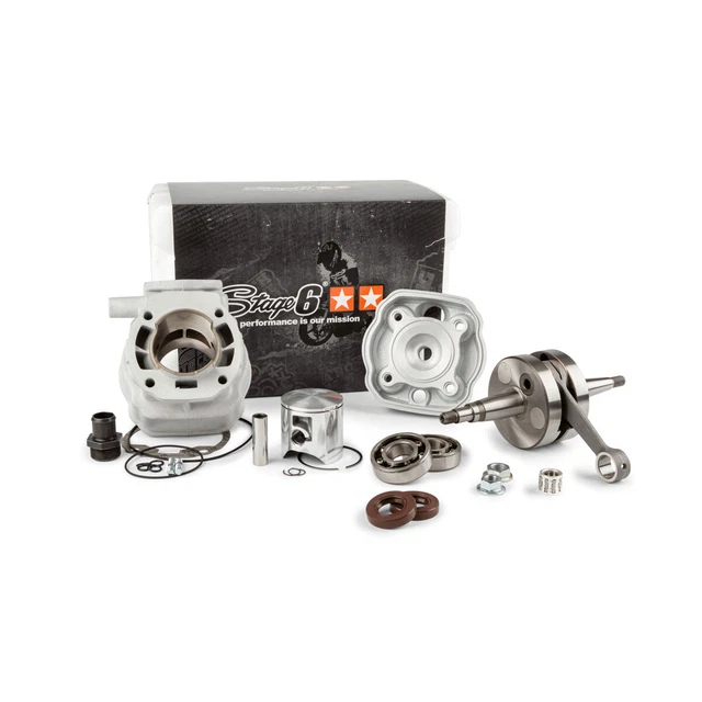KIT STAGE6 BIGRACING Cilindro Albero 88 Cc Derbi 50 Senda Sm X Treme 2002-2004 EUR 485,10 ...