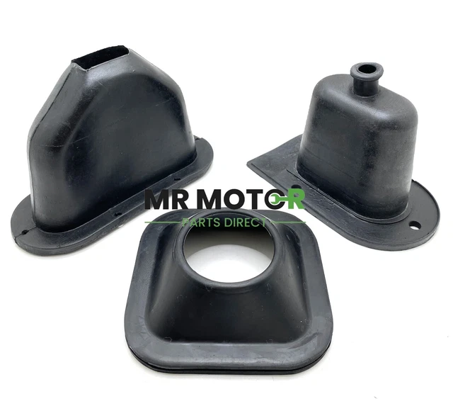 LAND ROVER SERIES 3 Rubber Gearstick Handbrake & Hi-Lo 3 Piece Gaiter ...