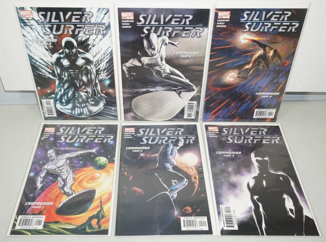 SILVER SURFER 1-6 (2003) Set Comunione Completa Esecuzione Marvel ...