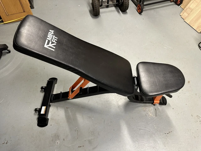 MIRAFIT M150 ADJUSTABLE Weight Bench £63.10 - PicClick UK
