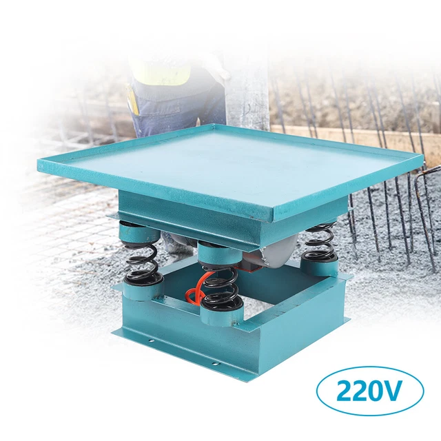 CONCRETE VIBRATING TABLE Concrete Screener Vibration Bench Test Block ...