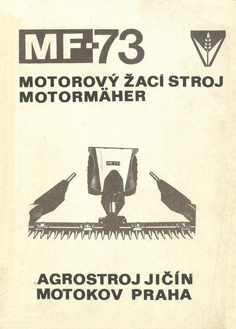 300760 MOTORMÄHER MF 73 MF-73 Gutbrod Bedienung Ersatzteilliste EUR 33,50 - PicClick DE