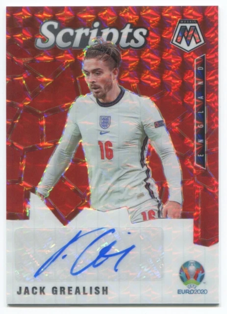 2021 PANINI MOSAIC - JACK GREALISH - Euro 2020 Scripts Auto AUTOGRAPH - England £24.95 - PicClick UK