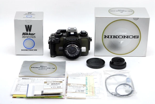 NIKON NIKONOS 35MM UW CAMERA & UNDERWATER EQUIP INCLUDING STROBE & CASE ...