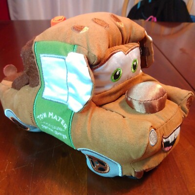 DISNEY STORE EXCLUSIVE Pixar CARS 5” Mini Plush TOW MATER Truck Lovey ...