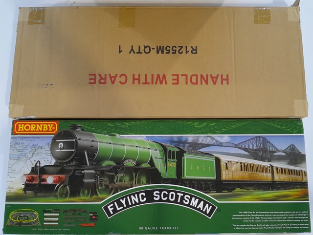 HORNBY R1255 OO Gauge Flying Scotsman Train Set £280.00 - PicClick UK