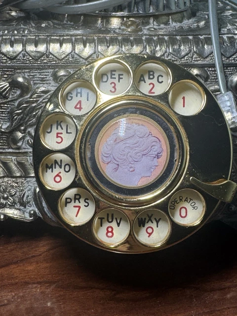 FRENCH BAROQUE-STYLE ROTARY Telephone * DECORATION ONLY* £34.01 ...