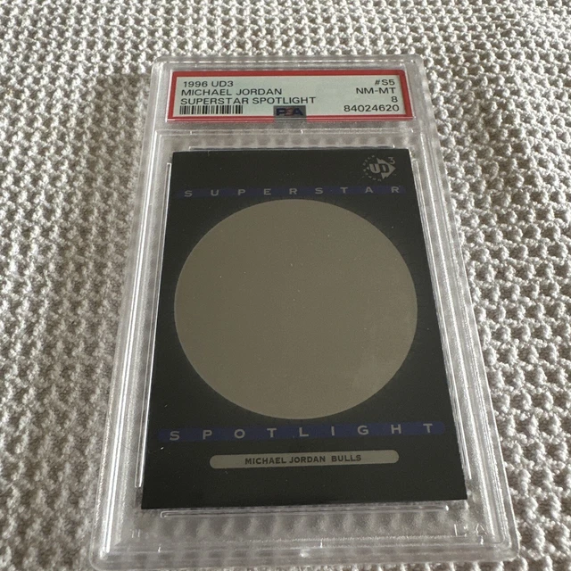 RARE MICHAEL JORDAN Superstar Spotlight PSA 8 EUR 645,06 - PicClick FR