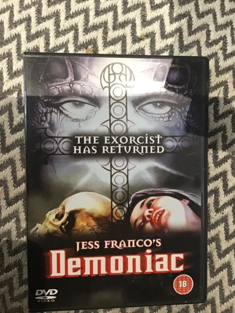 DEMONIAC DVD 1974 Jess Franco Horror Arrow Release Region Free 0 EUR 8 ...