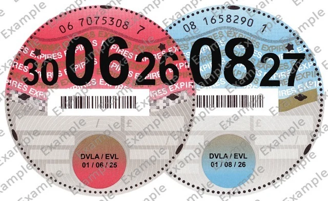 CAR TAX DISC 2026 2027 1921-2035 MOT Vehicle HGV Bus £6.52 - PicClick UK