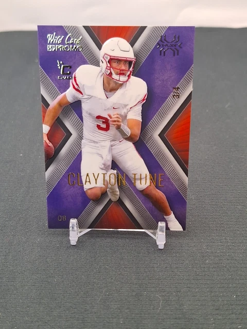 WILD CARD SP PROMO X-PLODE Clayton Tune QB 3/4 EUR 0,91 - PicClick FR