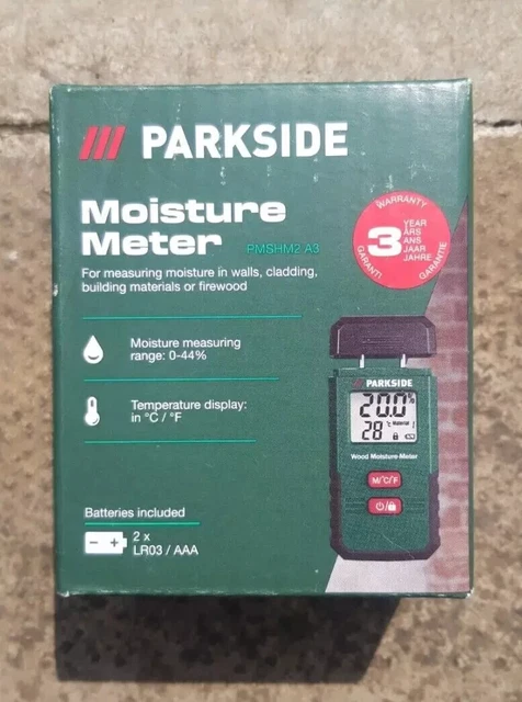 PARKSIDE MOISTURE METER PMSHM2 A3 brand new boxed £13.95 - PicClick UK