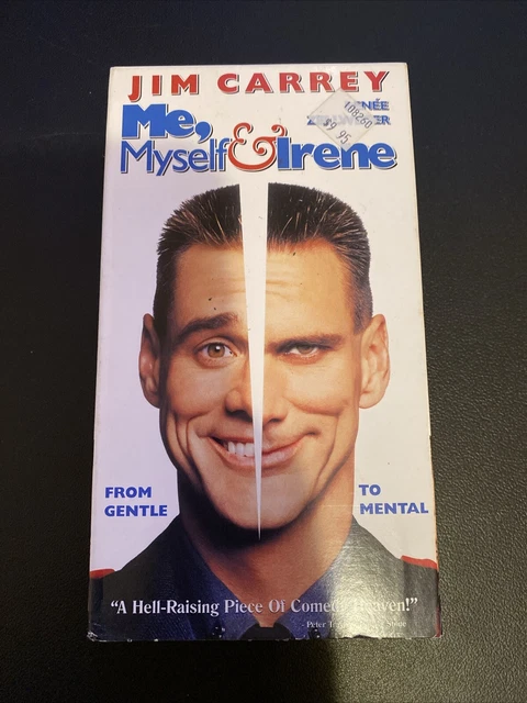 ME, MYSELF & Irene VHS 2000 Comedy Jim Carrey Movie Tape £8.46 ...