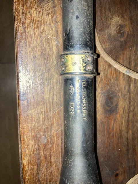 WW2 ROYAL ENFIELD and or artillery scope optics are perfect £100.00 ...