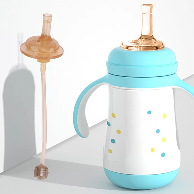 BABY BOTTLE WEIGHTED Straw Replacement Silicone Any Angle Sippy Cup ...