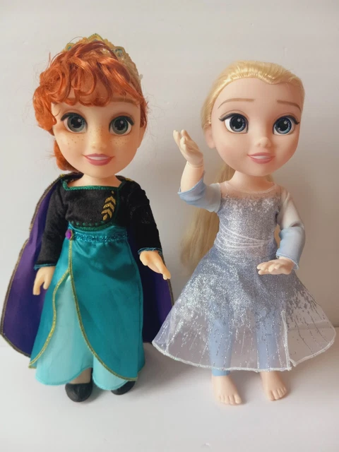 DISNEY'S FROZEN 2 Dark Sea Elsa Doll 14" Articulated Poseable Queen ...